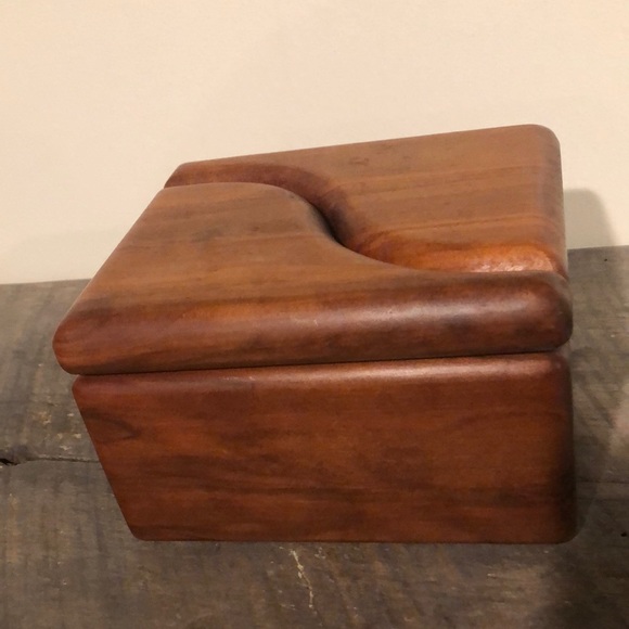 Storage & Organization | Midcentury Teak Wooden Box | Poshmark